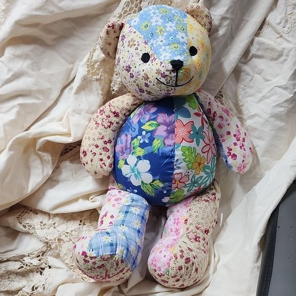 Cherish | Toys | Novaplushbear Cherish Collection Floral Patchprint ...